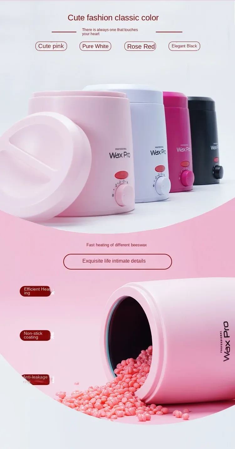 Smile Wax Heater Portable 220V Fast Melting Wax Warmer For Hair Removal ...