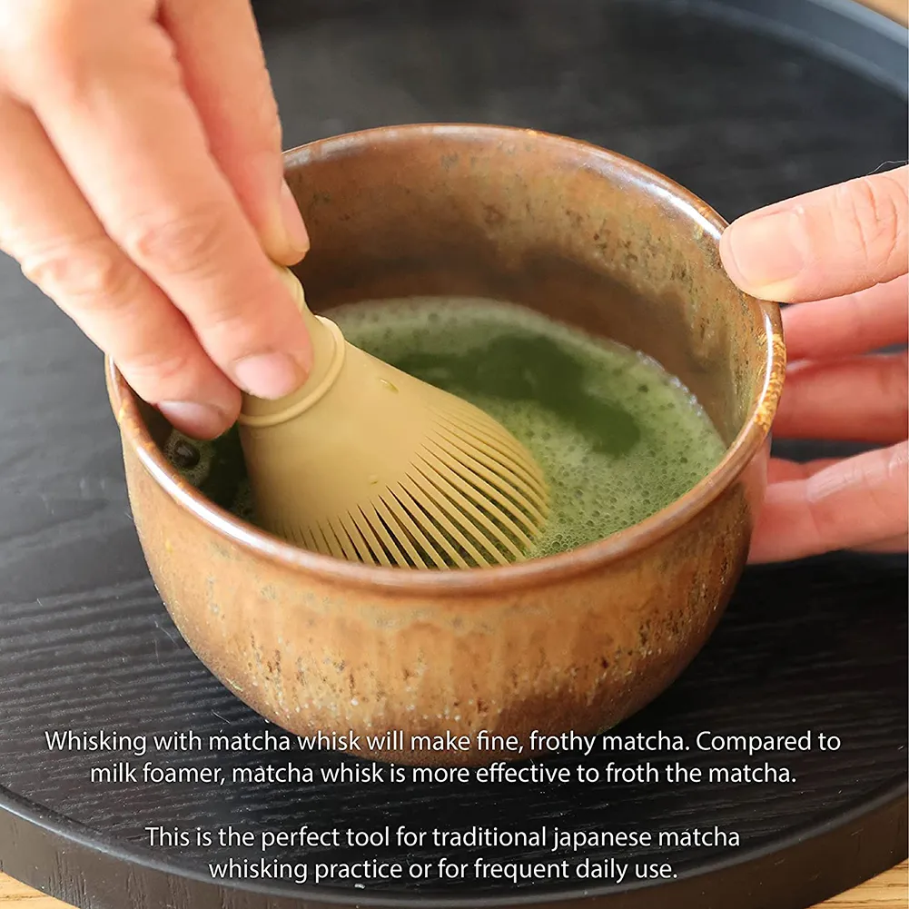 Resin Matcha Whisk Traditional Japanese Chasen Matcha Tea Resin Stirrer
