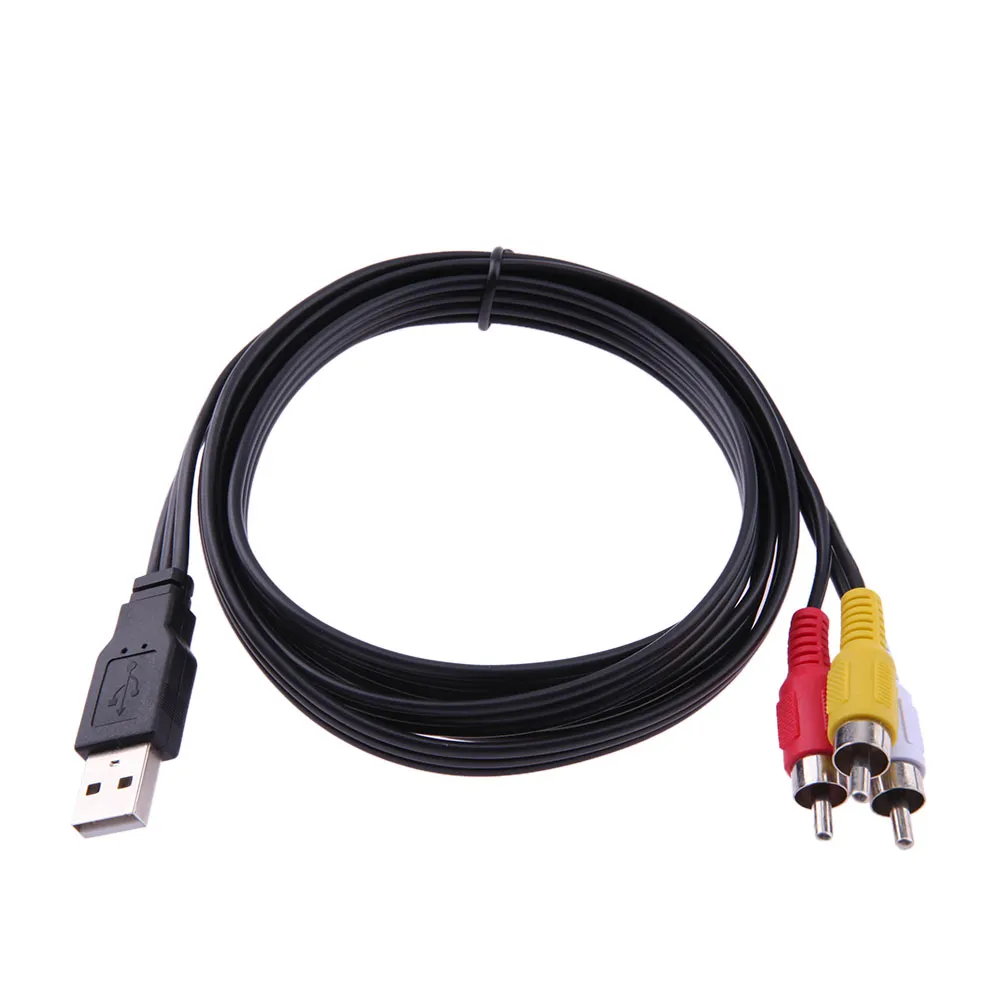 DHgate.com:5ft RCA to USB Audio Video AV Cable Cord Adapter - 3 RCA ...