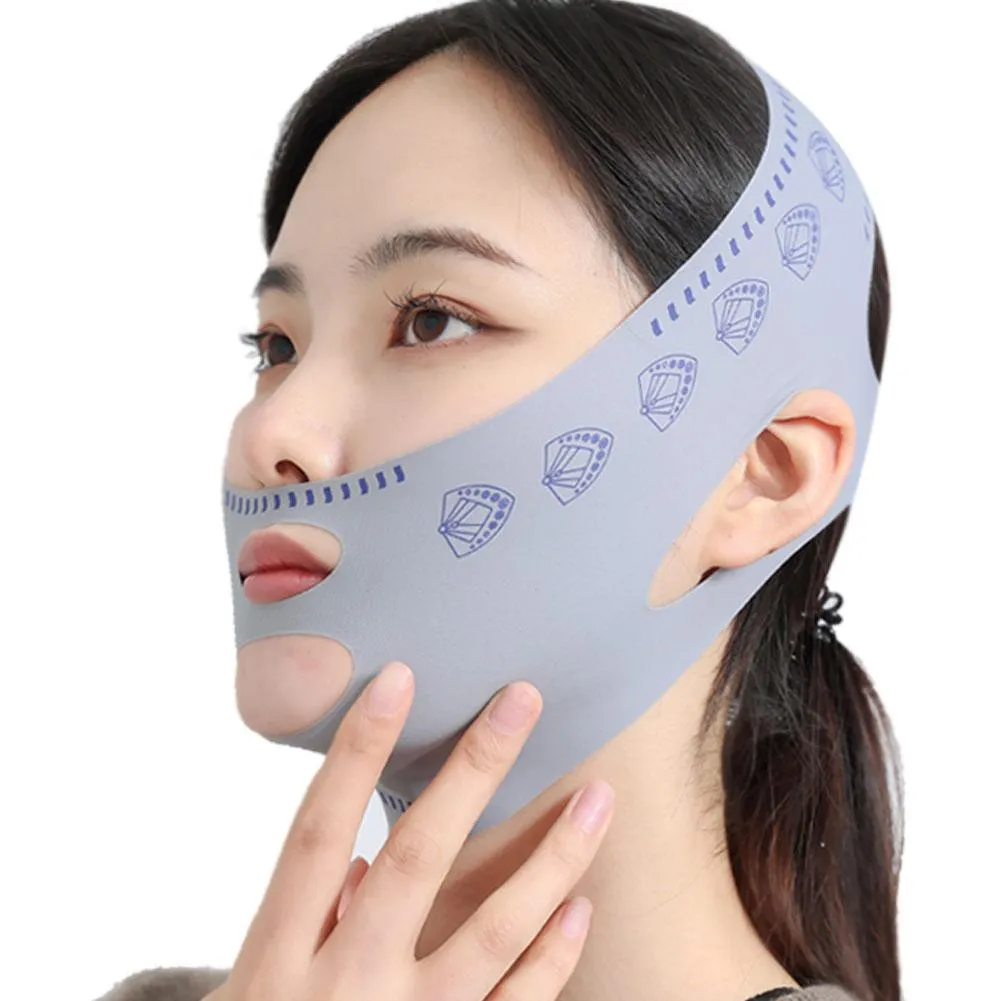 2024 Upgraded Face Slimming Mask: Chin Cheek Lift Bandage for V-Shape ...
