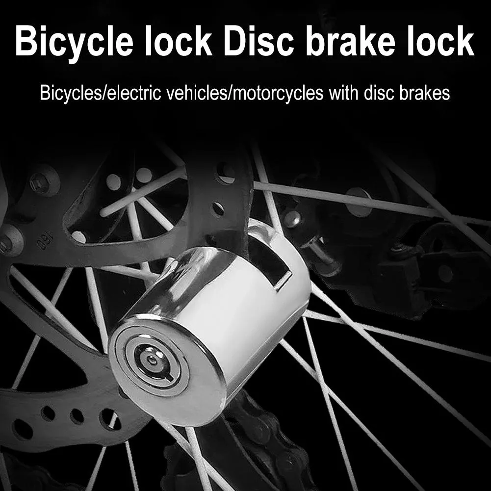Waterproof Alloy bike disc brakes Brake Lock - Anti-Theft Security ...