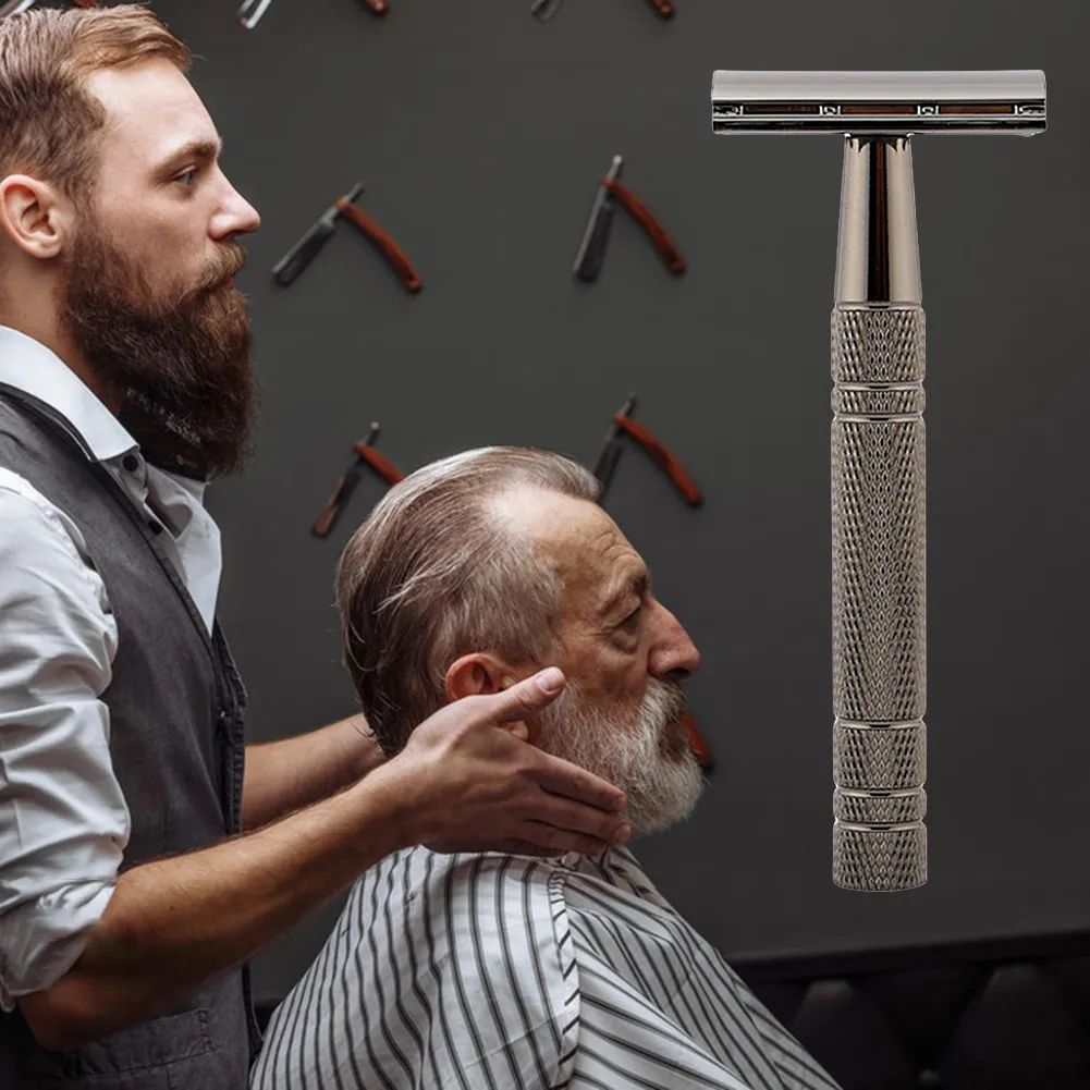 Double Edge Classic Safety Razor | Adjustable Shaver | 10 Detachable ...