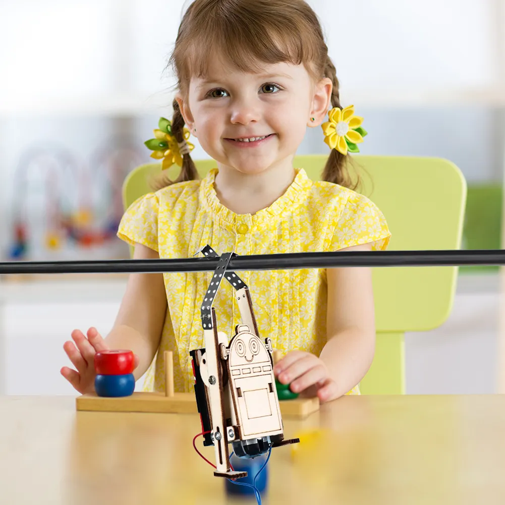 Electric Rope Climbing Toy Robot Kit: DIY STEM Project for Kids, Adults ...