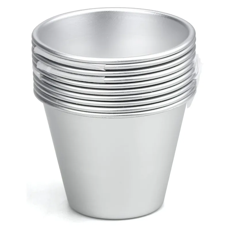 Silicone Pudding Molds for Baking, 4 Pack Mini Pudding Cups for DIY ...