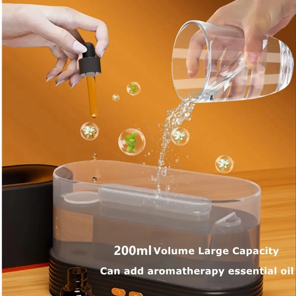 DHgate.com:2024200ml RGB Flame Air Humidifier, LED Mist Maker with ...