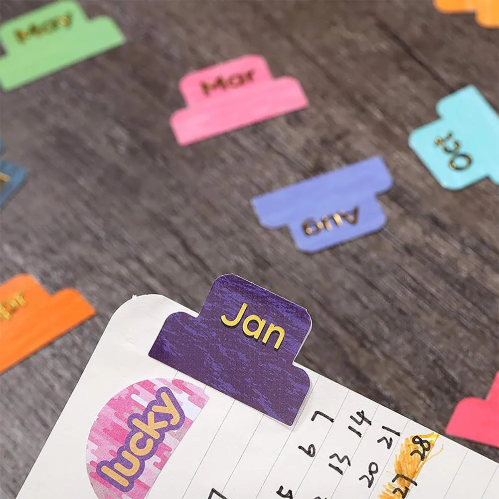 5 Sheets Bible Tabs, PVC Sticky Index Label, Bible Tab Index Labels ...