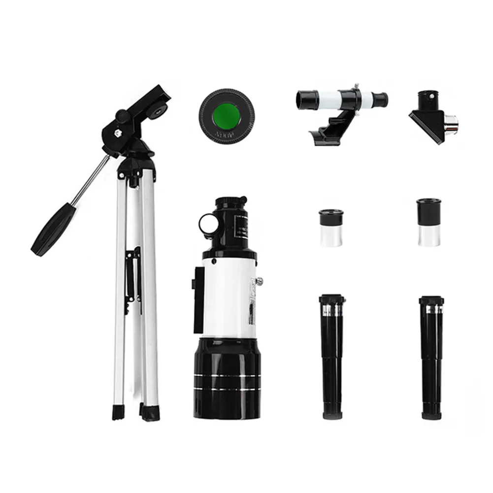 Convex Lens 70mm Aperture Refractor Telescope: Portable Astronomy ...
