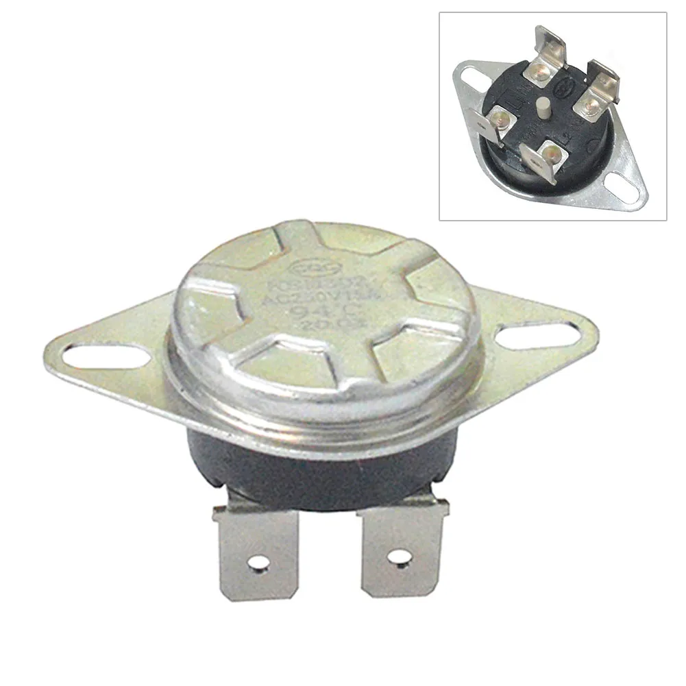 KSD302 Thermal Control Switch: AC 250V/15A Double Metal Chip Thermostat ...