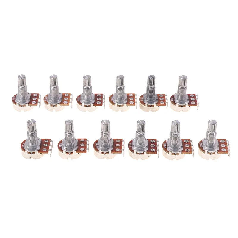 Splined Small Pots: Versatile 18mm Potentiometers for Electric Guitar ...