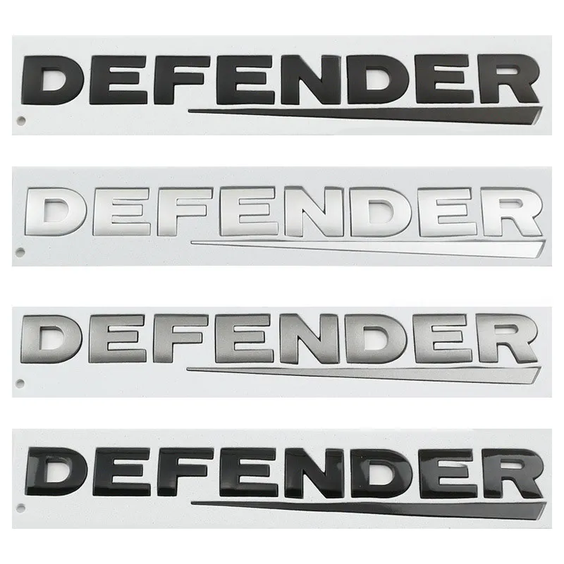 Land Rover Defender Line Letter Emblem decals on cars - Stylish Side ...