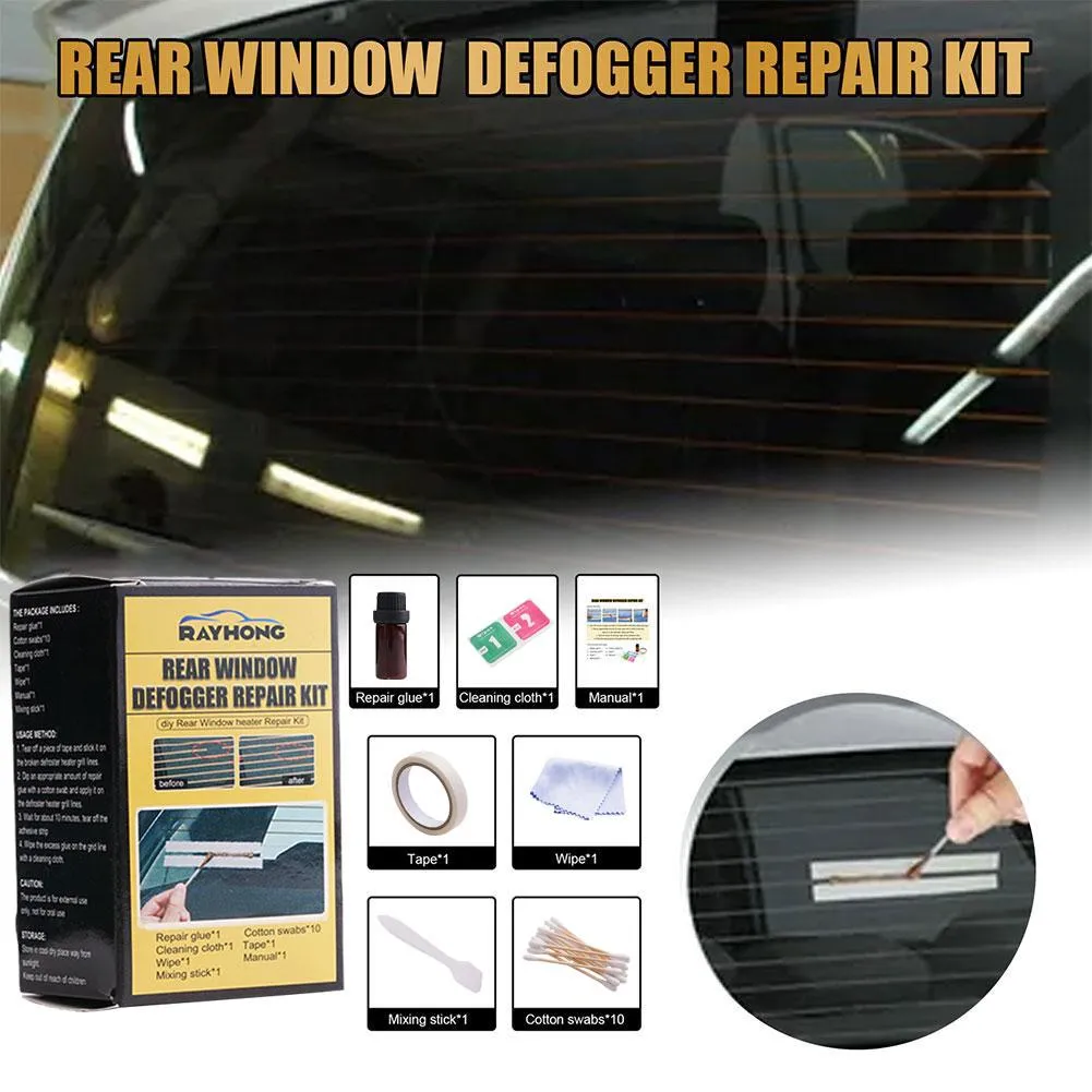 High-Quality Car Rear Window Repair Kit for Scratches, Cracks, and ...