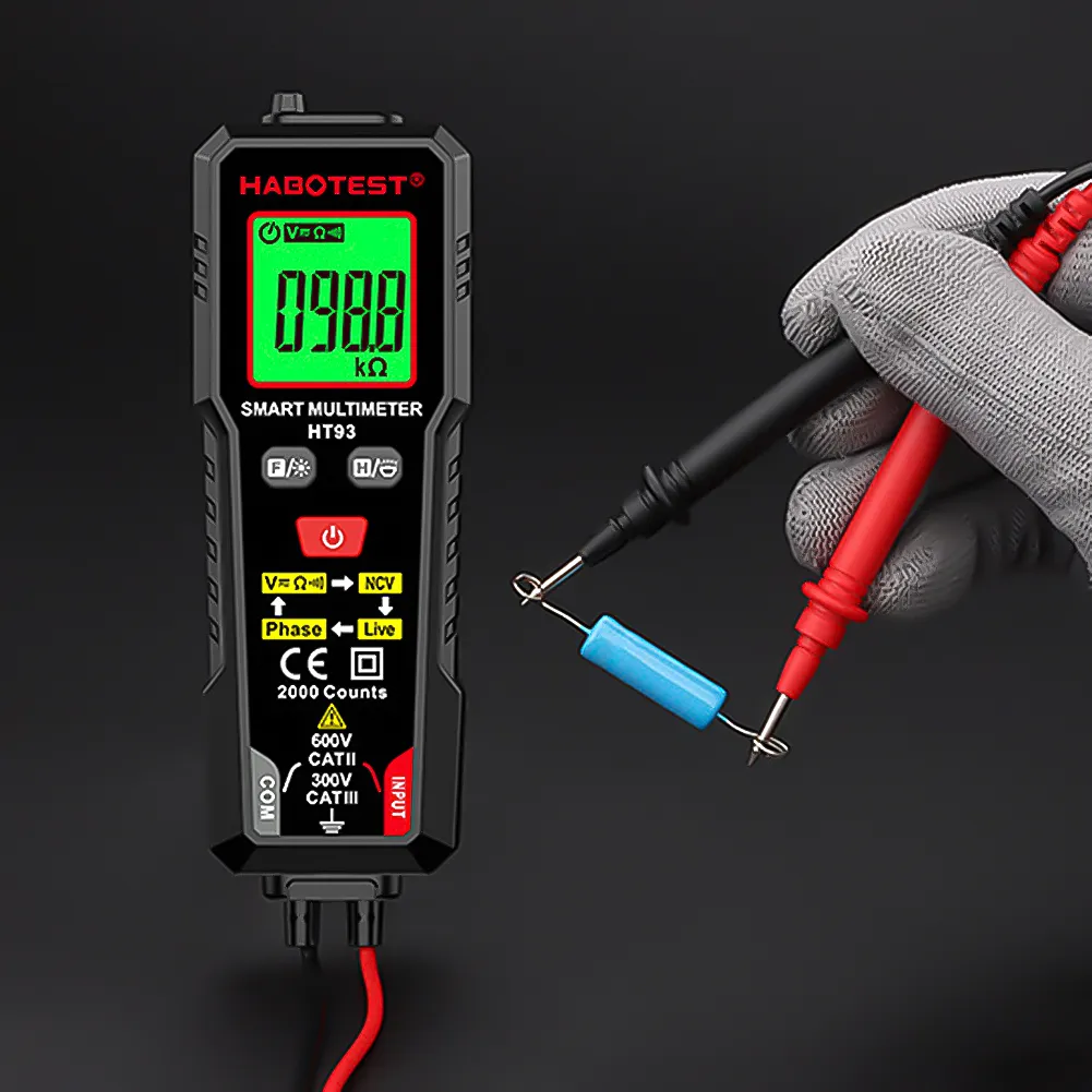 Wholesale HABOTEST HT93 Digital Multimeter Voltage Tester 2000 Counts ...