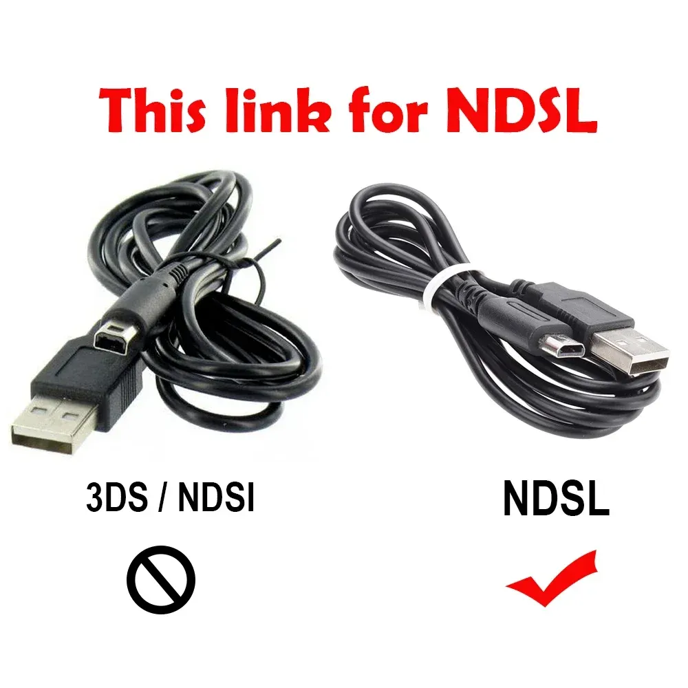 DHgate.com:10pcs NDSL USB Charger Power Cable Line Charging Cord Wire ...