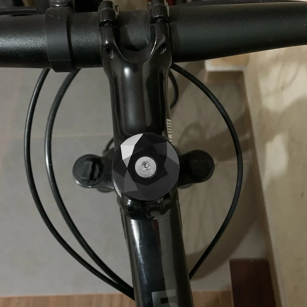 Aluminum Alloy Bike Stem Cap, MTB Headset Top Cover with Bolt for ...