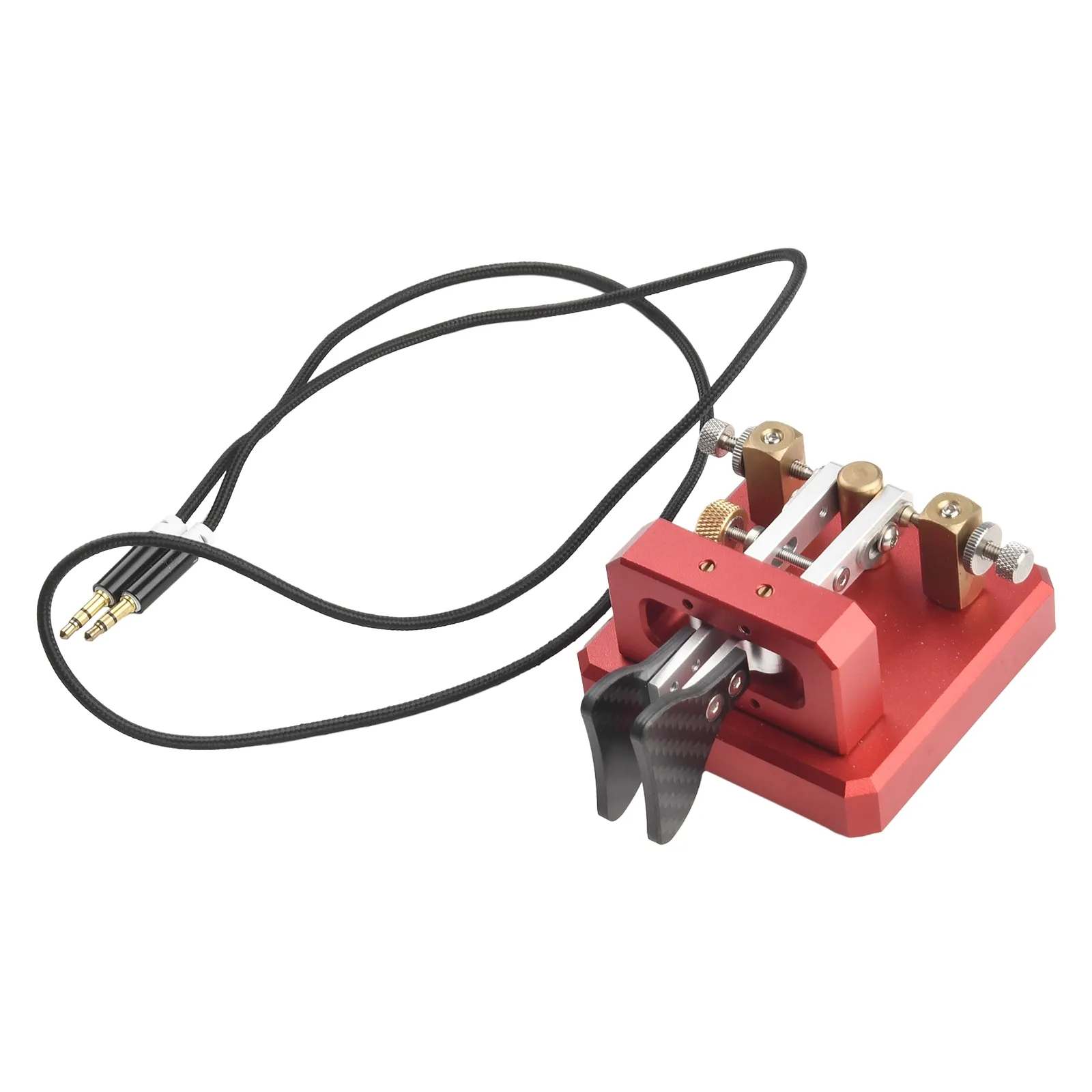 DHgate.com:2024Durable Dual-Paddle Telegraph Key with 1m Cable for Ham ...