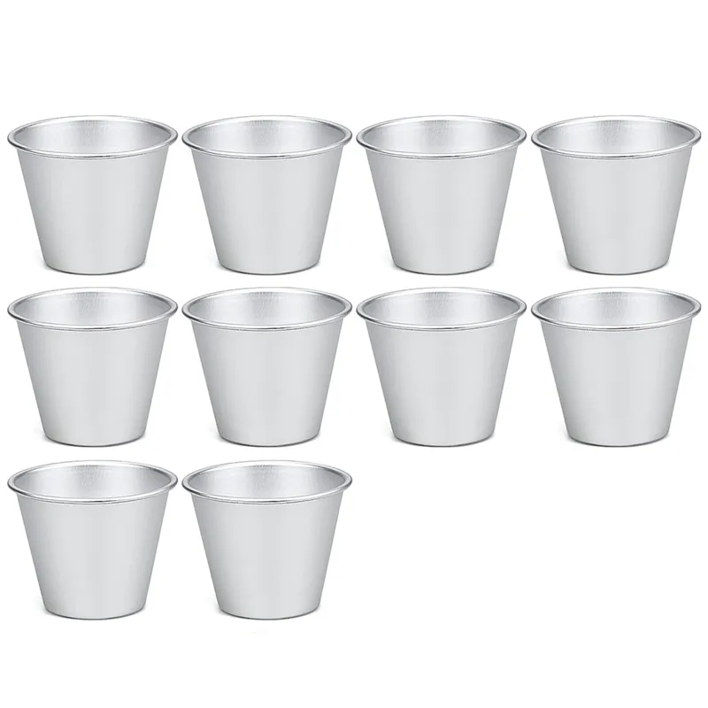 Silicone Pudding Molds for Baking, 4 Pack Mini Pudding Cups for DIY ...