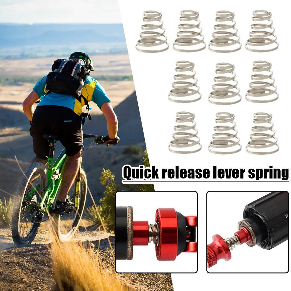 Spring Quick Release Skewer Set for Bike Front and Rear Wheel - Quick ...