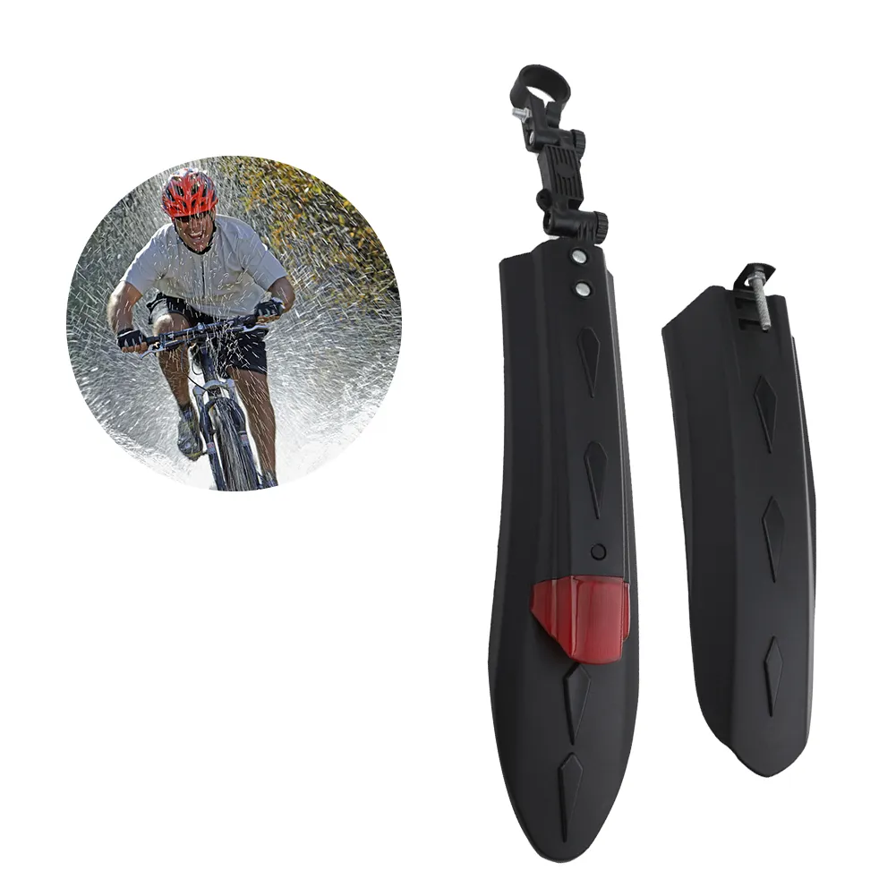 Mountain Road Bike Mudguard Adjustable Bicycle Fender 26 Inch Mud Guard ...