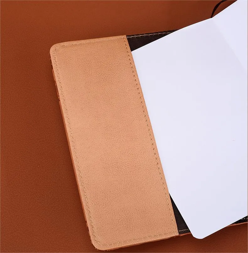 2024 Vintage Leather Mini Travel Journal, Pocket-Sized Diary with Lock ...