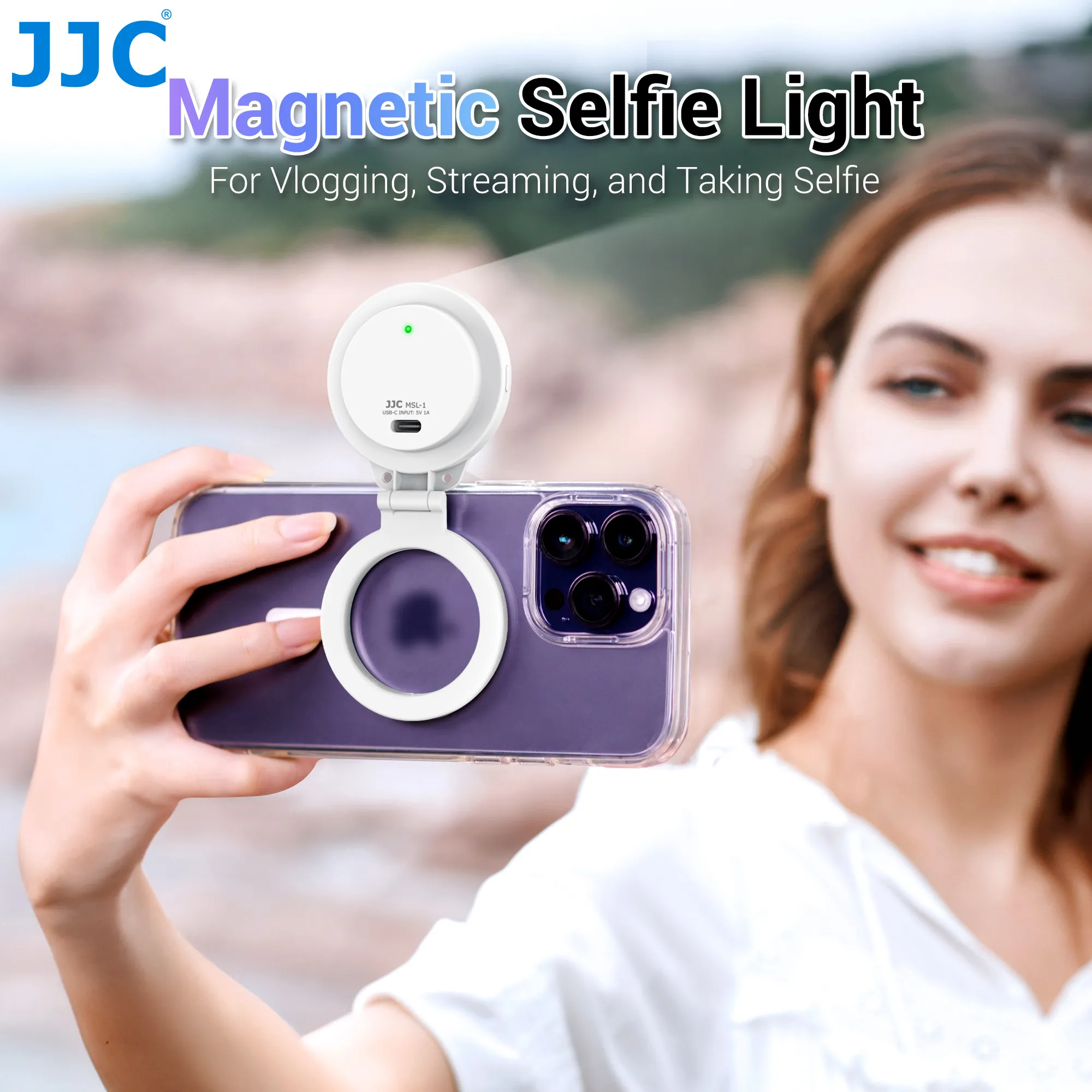DHgate.com:Magnetic Led Selfie Fill Light Mini Portable with USB for ...
