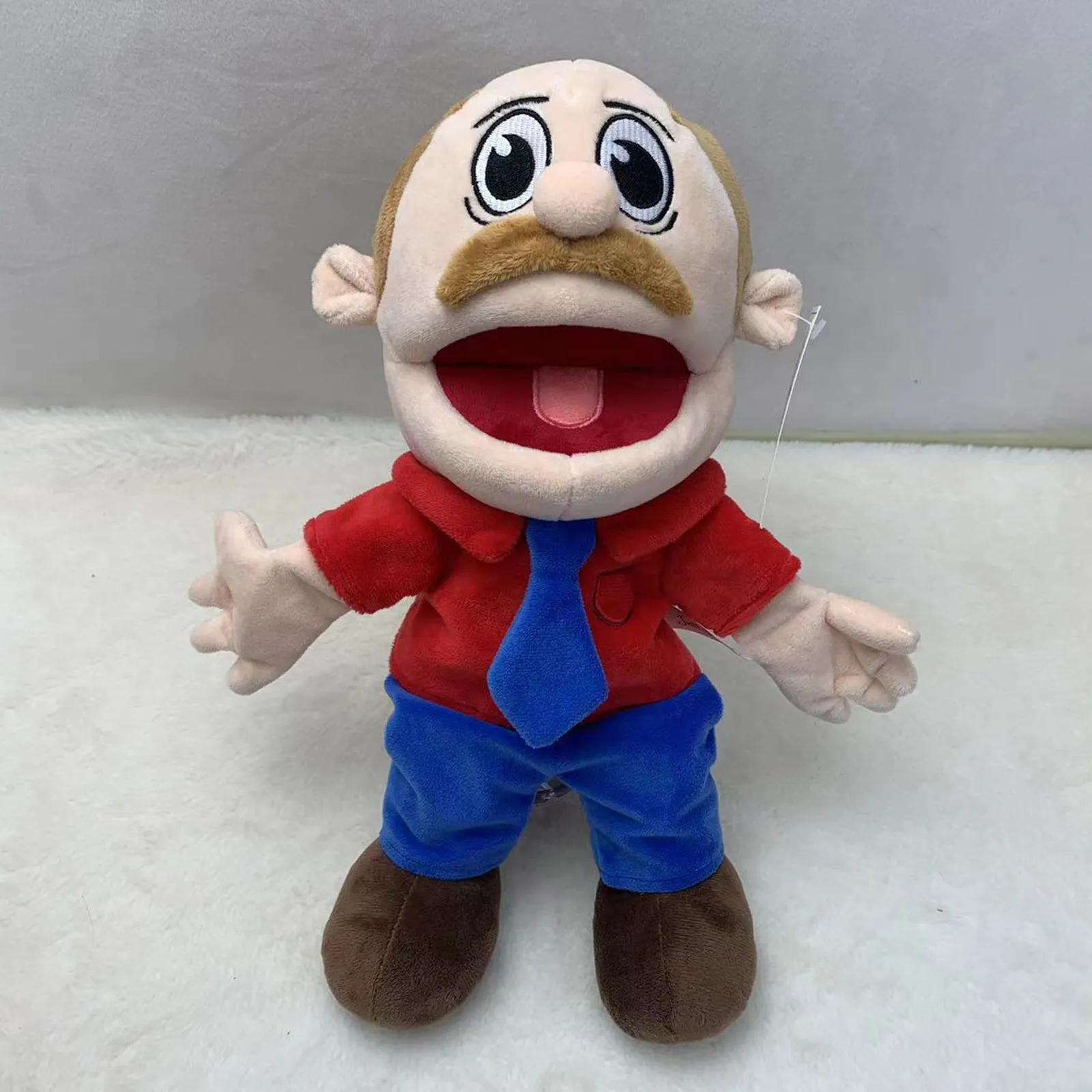 Kawaii Jeffy Moulin Roty Hand Puppet Zombie Boy Brinquedo Stuffed ...