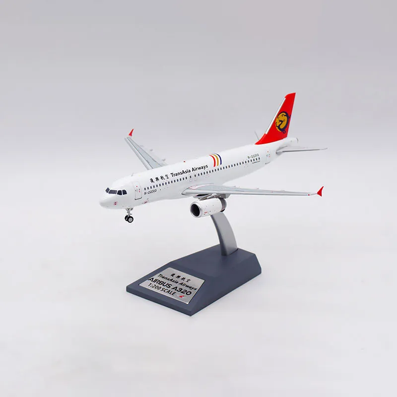 1:200 Scale Transasia Airways A320B-22310 Diecast Aircraft Model: Metal ...