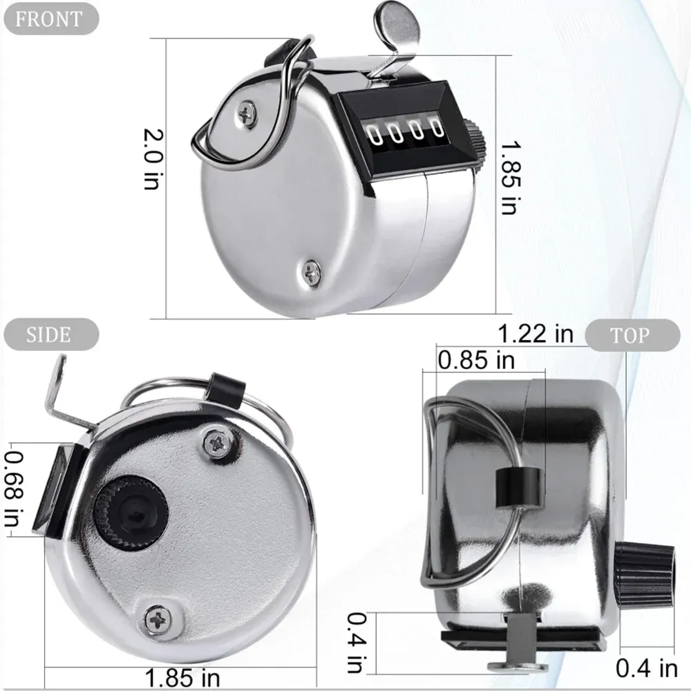 Mini Handheld Digital Golf clicker cookie clicker Training Counter - 4 ...