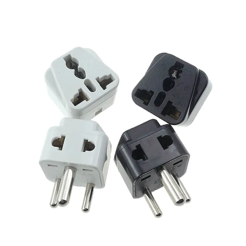 2 In 1 South Africa ZA India IN Plug Adapter Universal Converter Travel ...