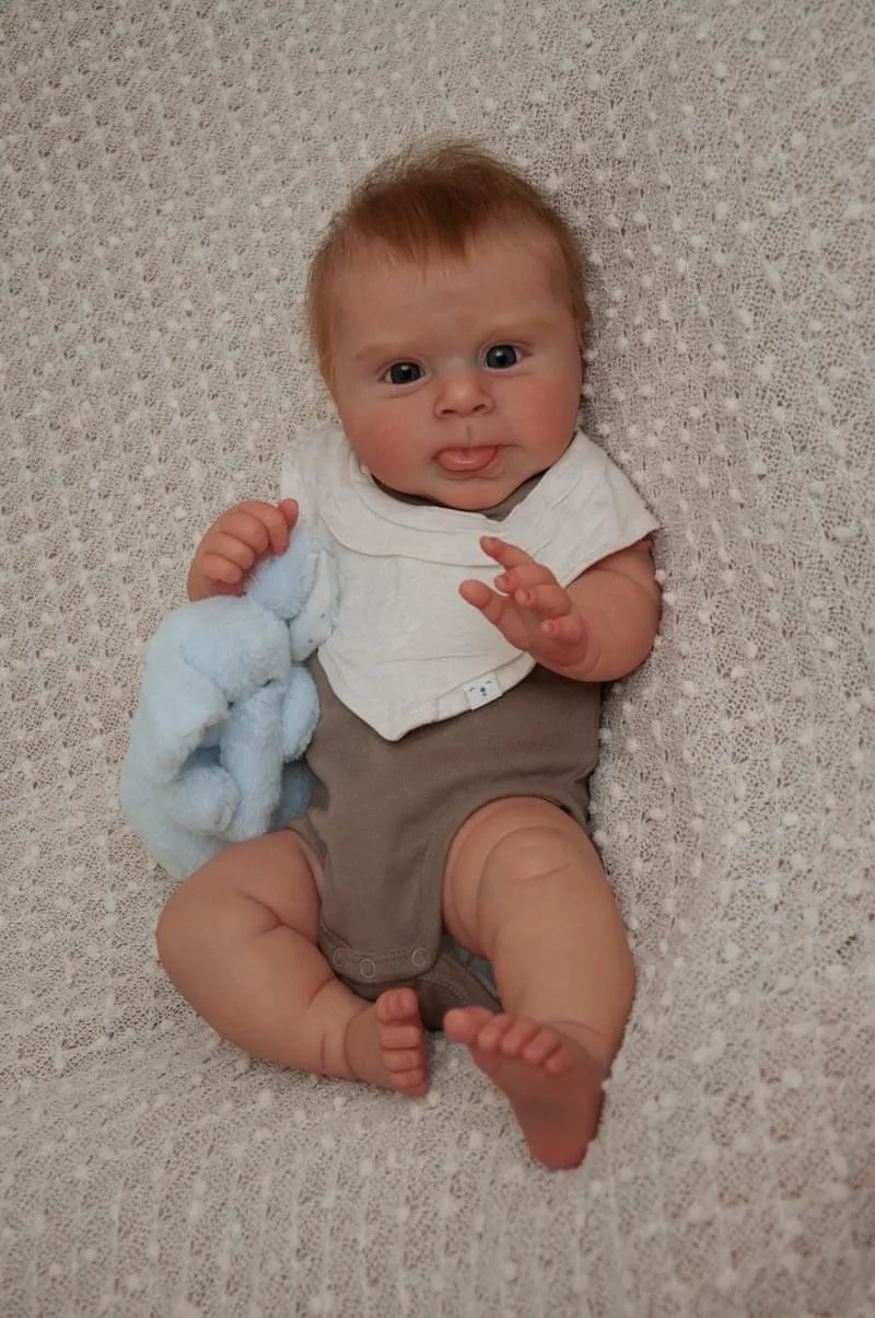 Reborn Dolls Soft Body: 20 Inch Realistic Newborn Doll With Detailed 3D ...