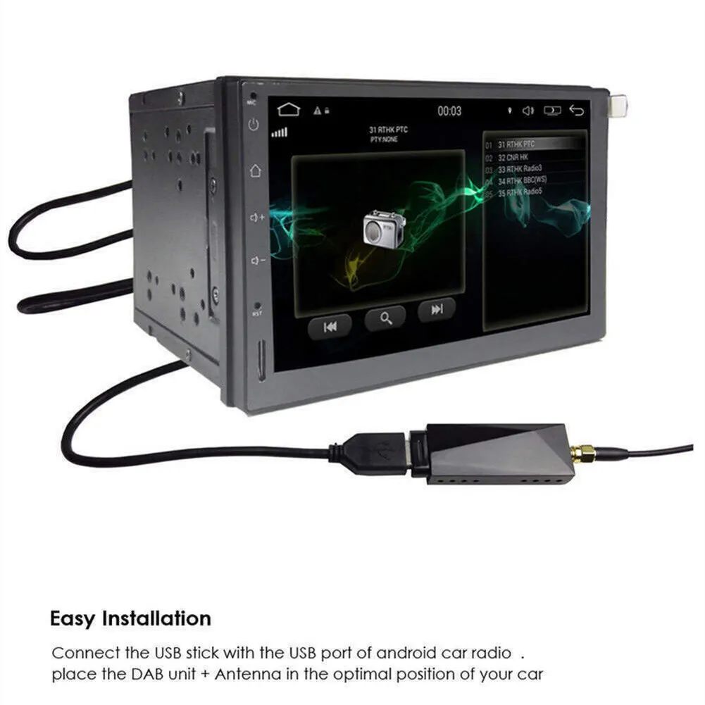 USB Dongle Receiver DAB Radio Receiver DAB+ Digital... From Ddmymay ...
