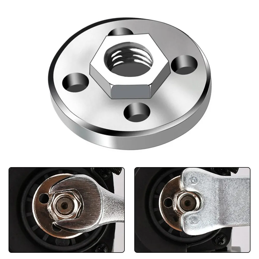 Angle Grinder Tool Wrench M10 1.25 Lug Nut Kit Inner Outer Flange Nut ...