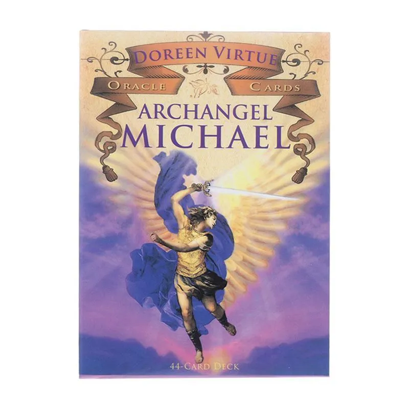 Beginner Tarot Cards Set Back Archangel Michael Oracle Deck For Witchy ...