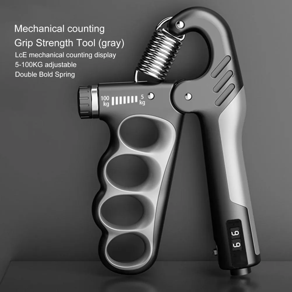 Grip Strength Meter Adjustable Grip Strengthener Adjustable Hand Grip ...