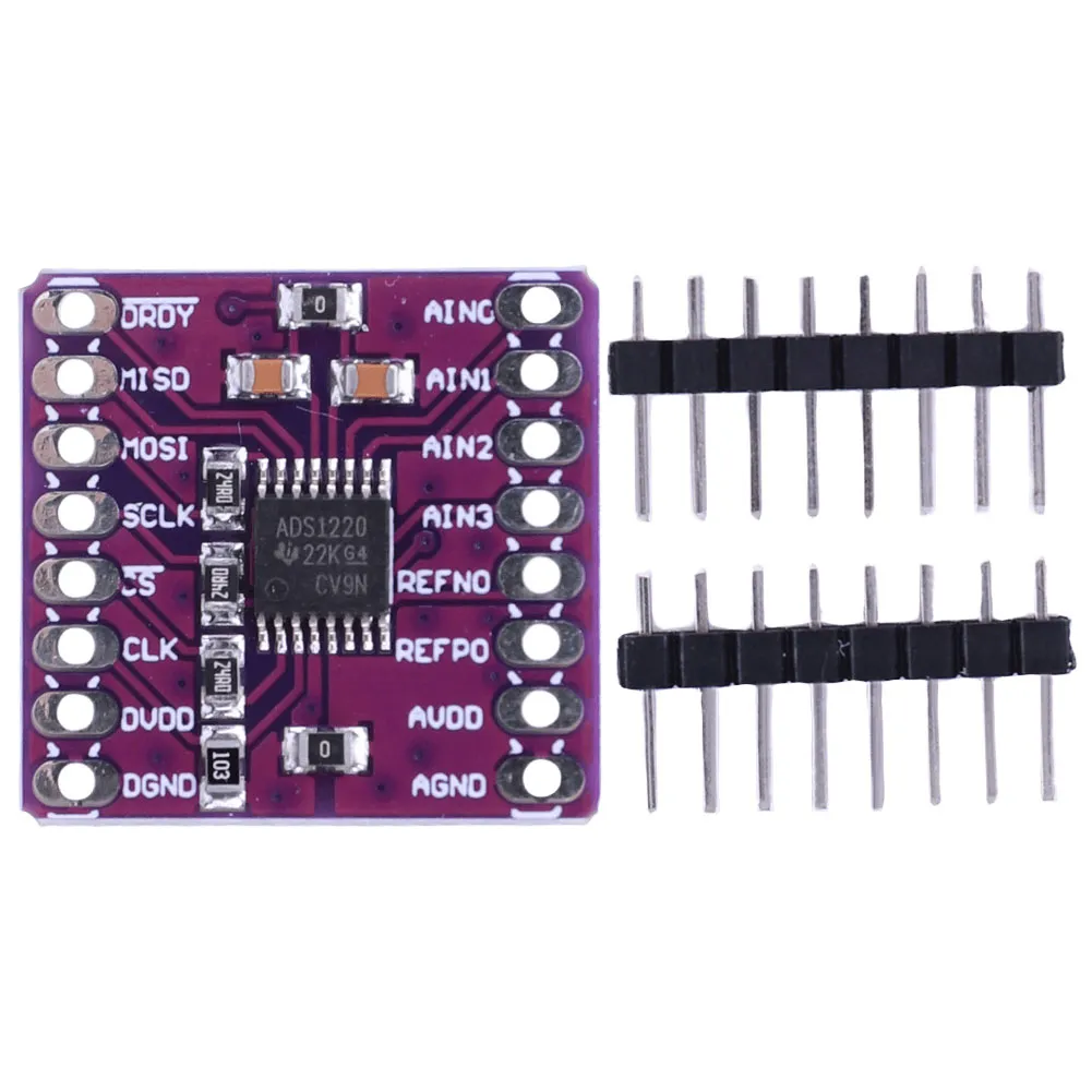 ADS1220 24 Bit ADC SPI Analog To Digital Converter | DHgate