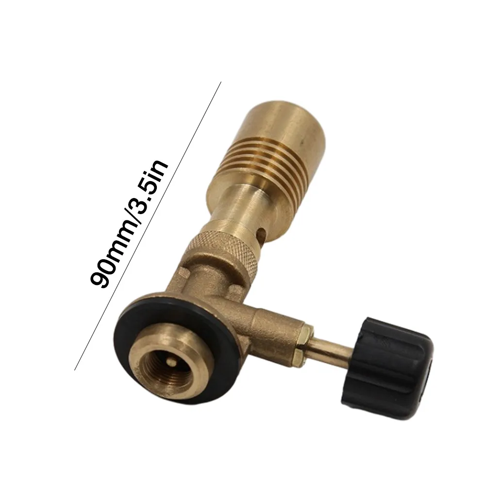 Lightweight Brass Laboratory Burner: Portable Gas Torch Head for ...