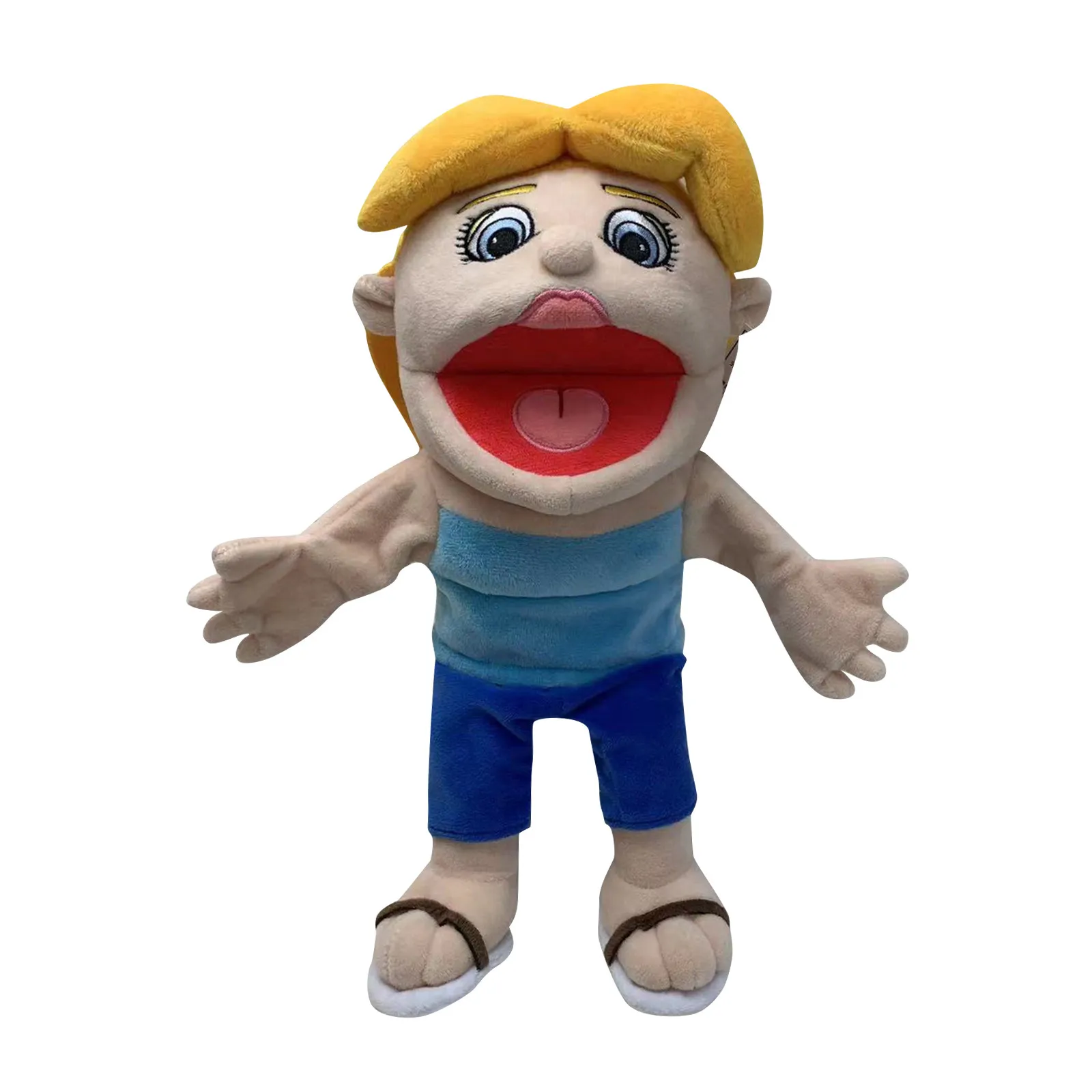 Jeffy ventriloquist dummy doll - Soft Handheld Muppet for Chefs ...