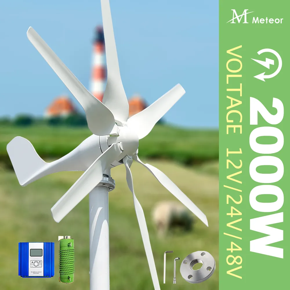 12V Wind Generator 2000W Wind Turbine Generator Low... From Homepro18 ...