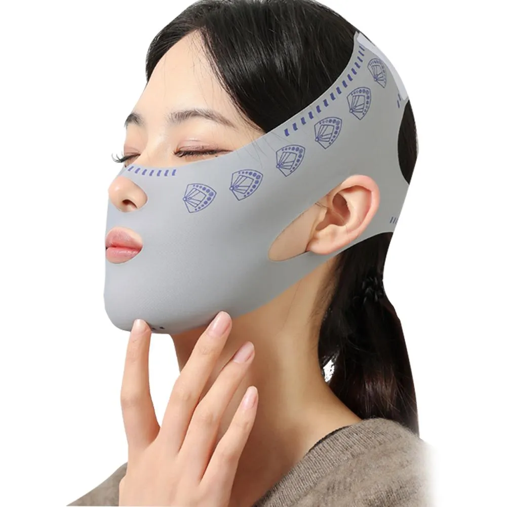 2024 Upgraded Face Slimming Mask: Chin Cheek Lift Bandage for V-Shape ...