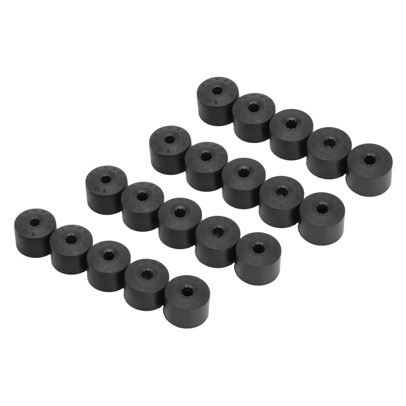 Wheel Nut Bolt Cover Cap Set - 17mm Protective Caps, Lug Nut Covers for ...