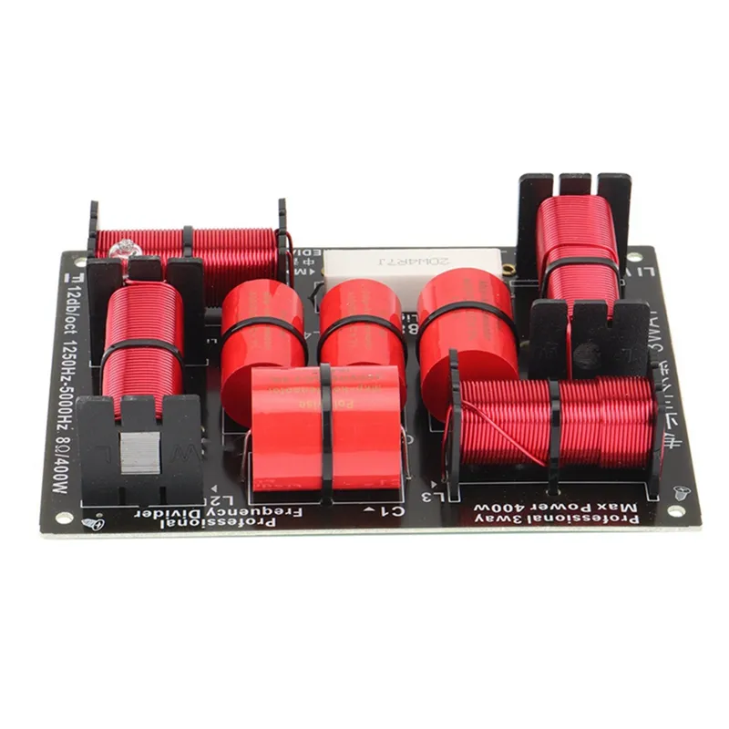 Pair Of 400W 3 Way Audio Frequency Dividers: Hifi Tweeter, Midrange ...