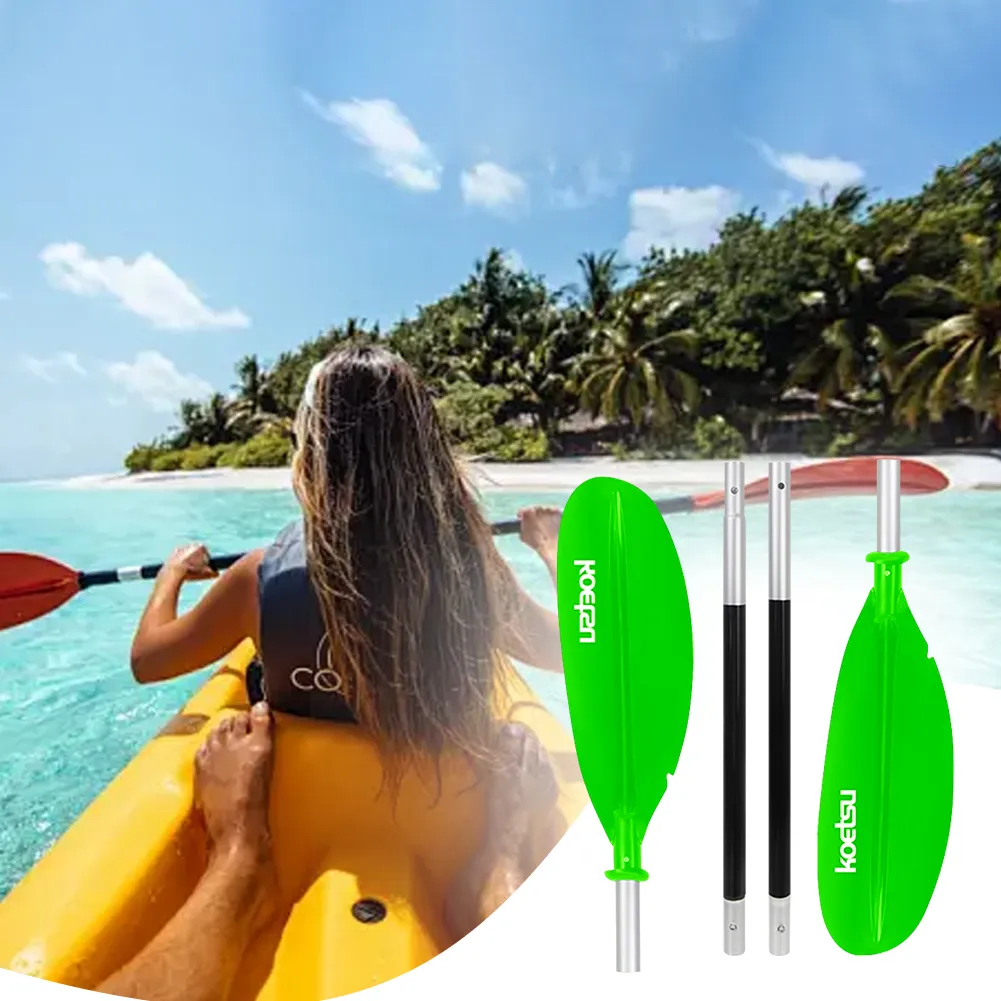 4-Section Aluminum Alloy Kayak Paddle for Stand Up Paddleboarding ...