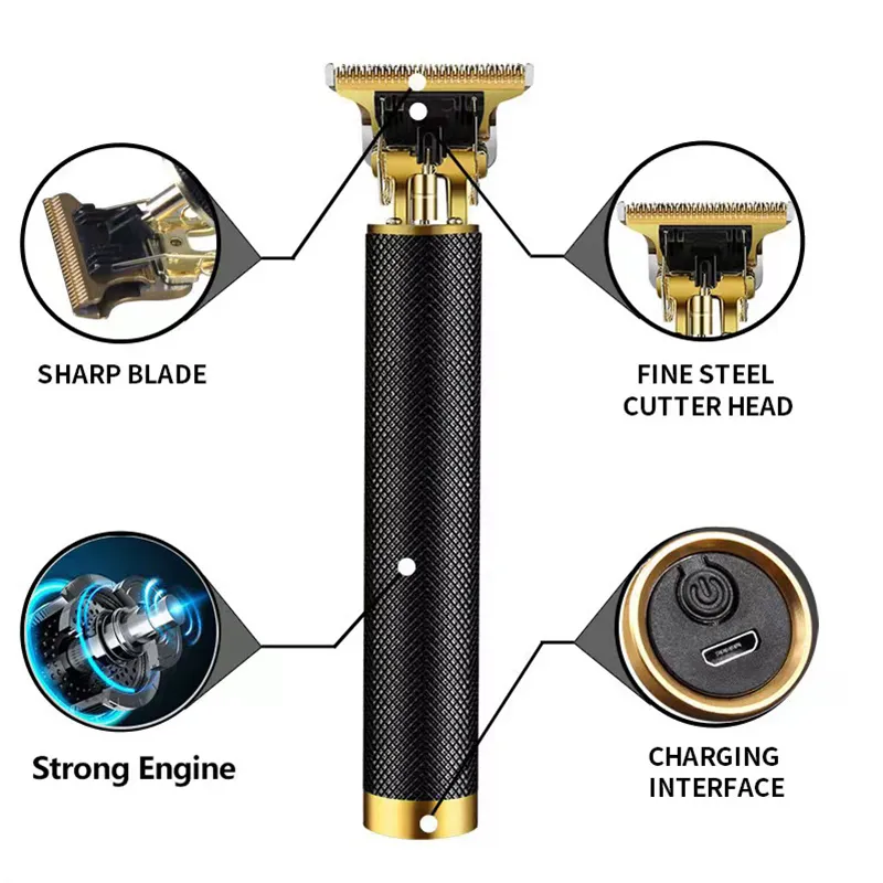 DHgate.com:Professional Vintage T9 Electric Hair Clippers Cordless ...