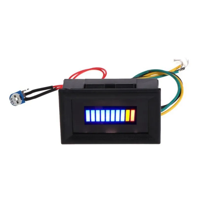Universal 12V LED Fuel Level Gauge - Precise Oil Scale Meter for ...