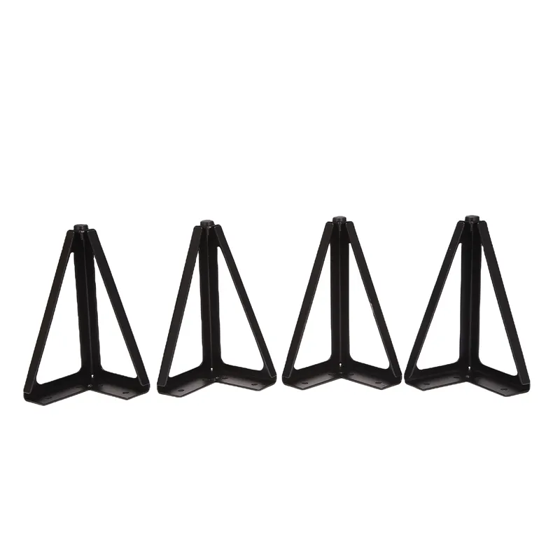 Metal Furniture Feet, Triangle Chair Cabinet Sofa Legs Replacements ...
