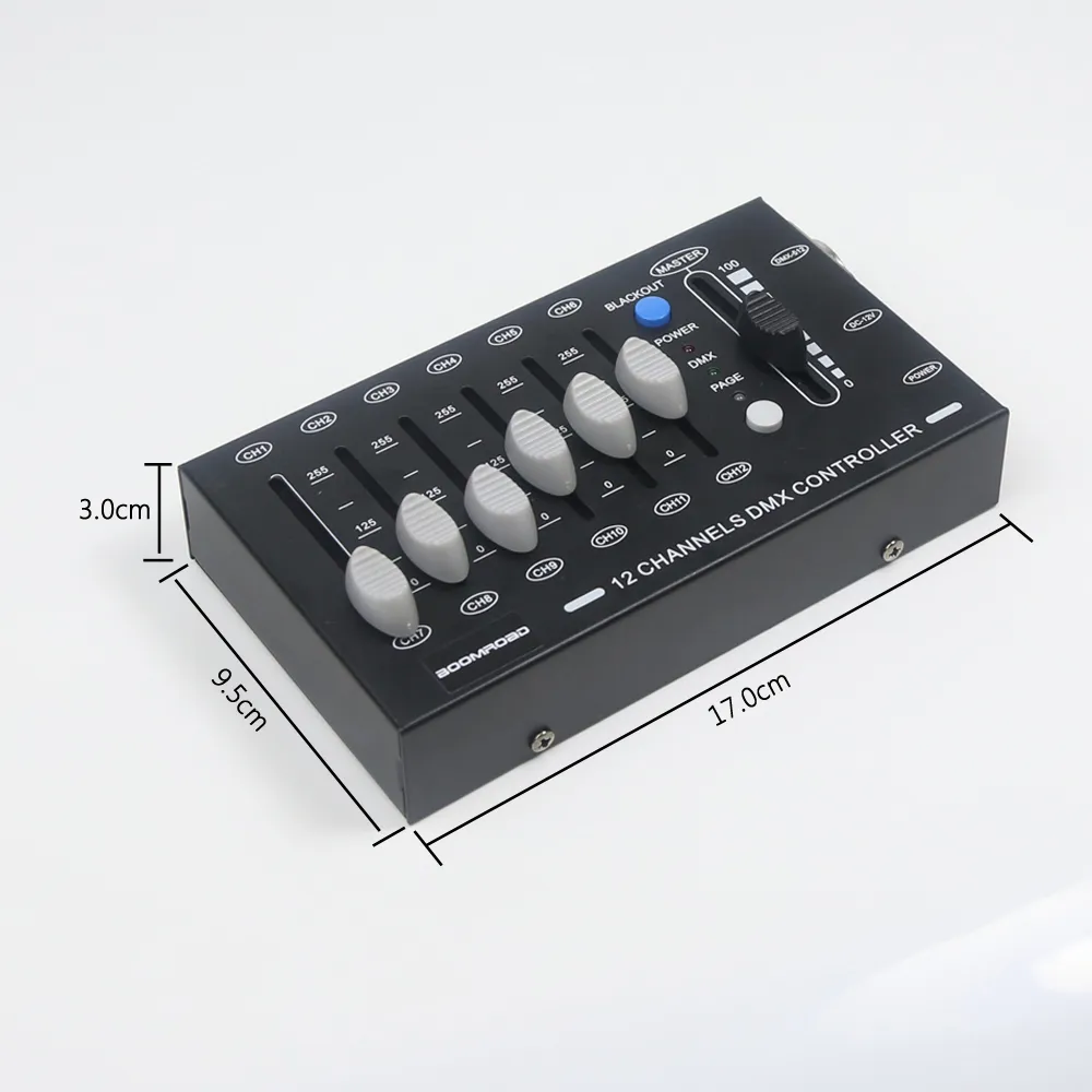 DMX Dual Sense Edge Controller 12CH Stage Light Effect LED Disco Ball ...