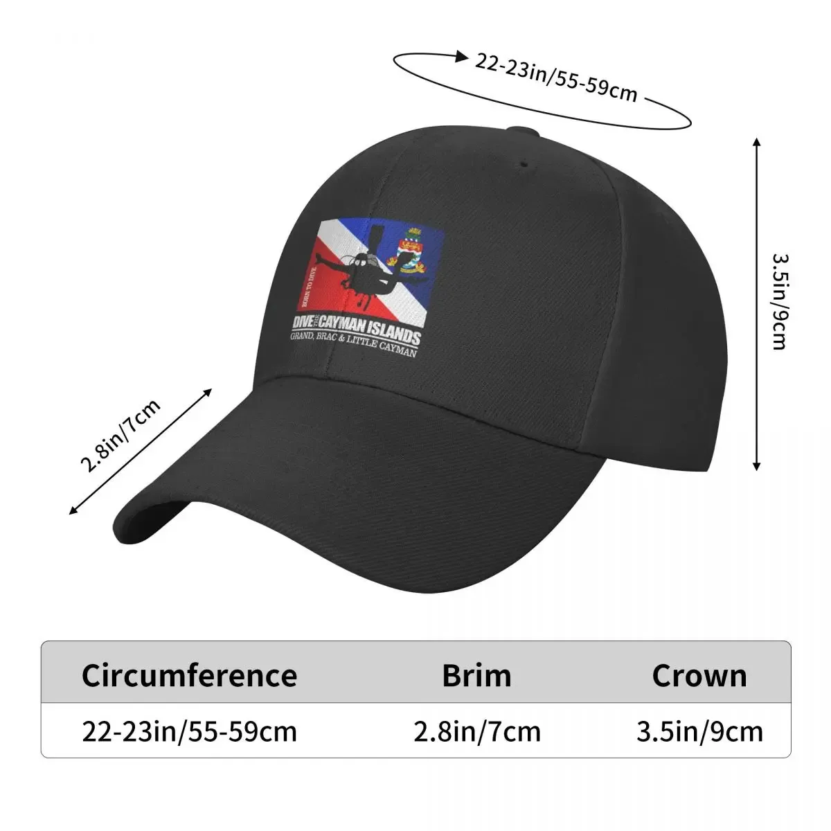 2024Cayman Islands Baseball Cap, Western Cowboy Style, Trucker Hat ...