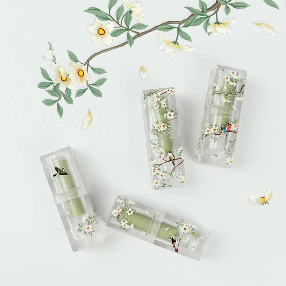 Wholesale Small Fresh Scrub Square Lipstick Tube Empty Lip Balm ...