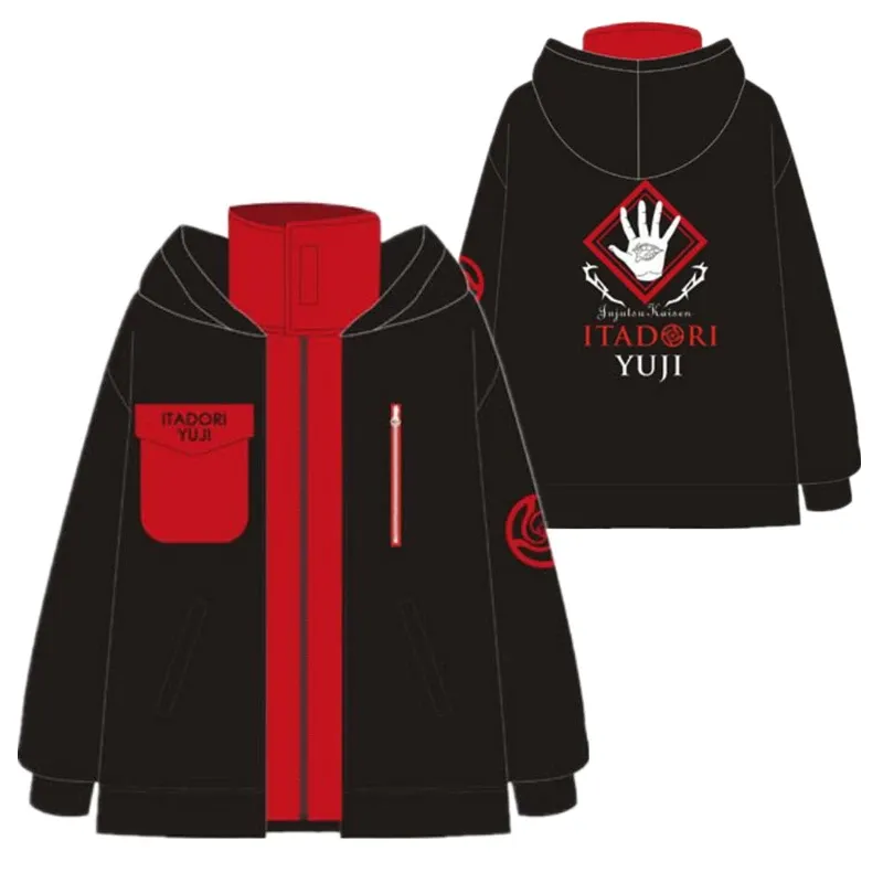 Jujutsu Kaisen Gojo Satoru Itadori Yuji cosplay - Unisex Pullover Coat ...