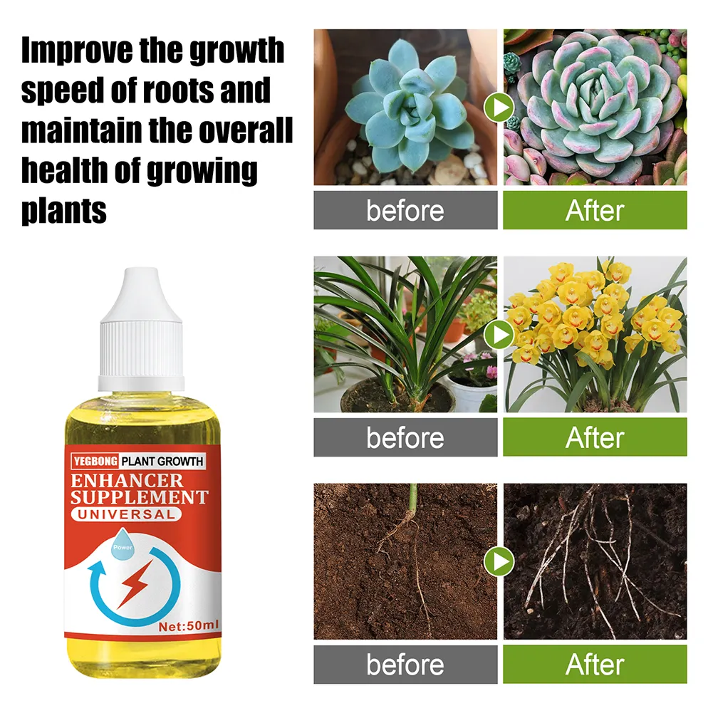 Plants Nutrient Supplement Promotes Rooting Garden Supplies For Flower ...