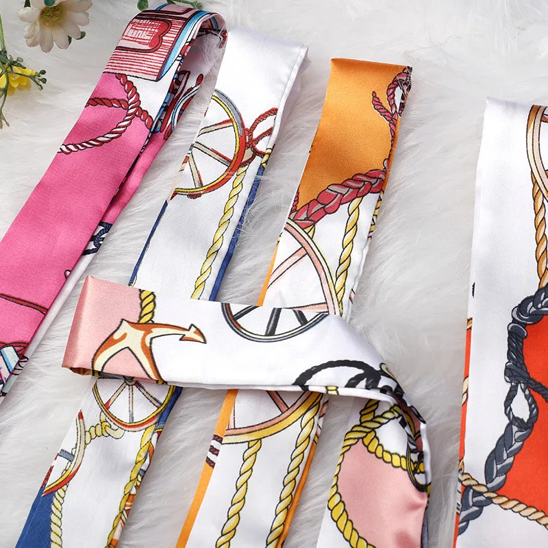 Long Delicate Silk Scarves For Women,Perfect For Various Styles And Occasions, Hair Accessories ...